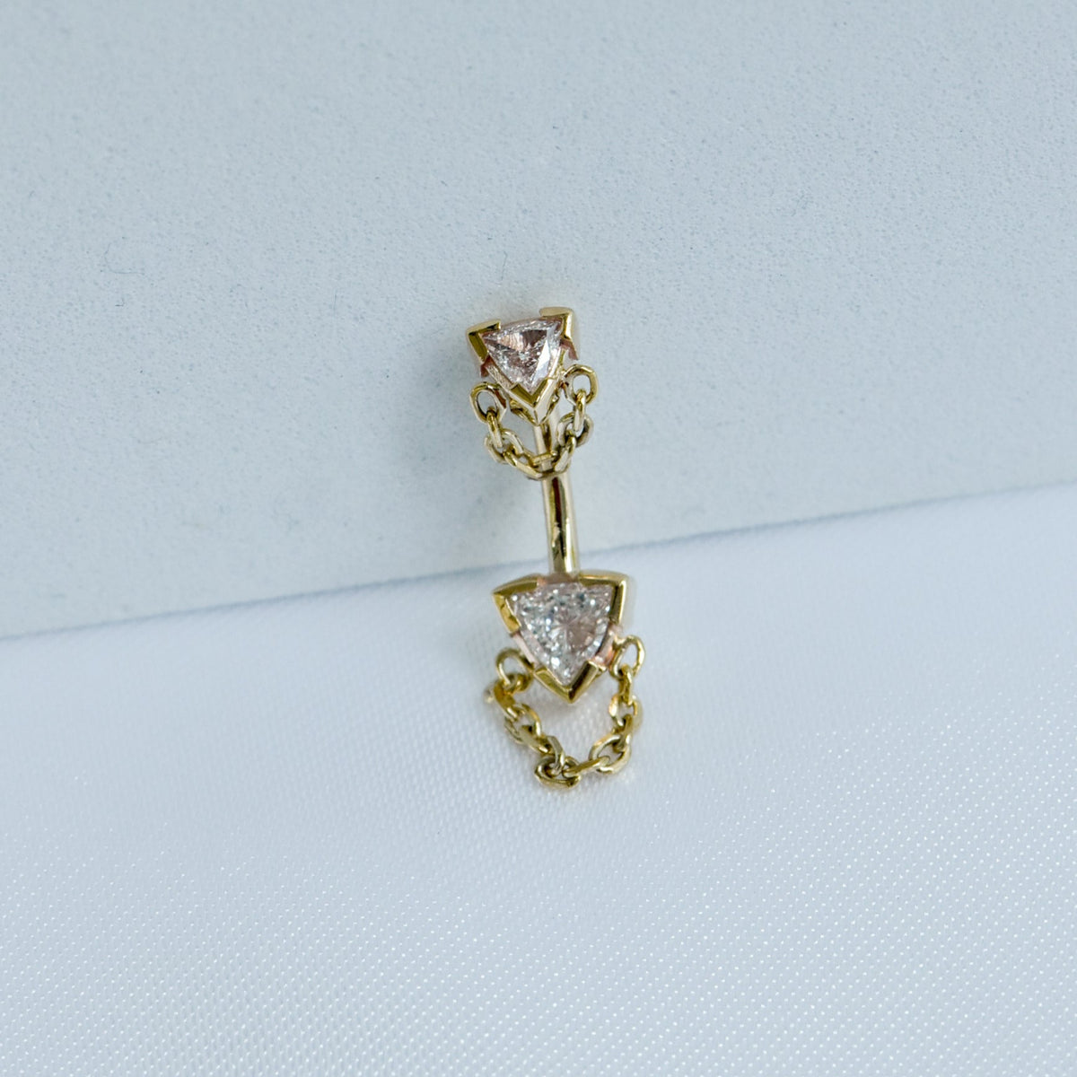 BVLA Rianna Trillion 16G Curved Barbell – Piercing Day Studio