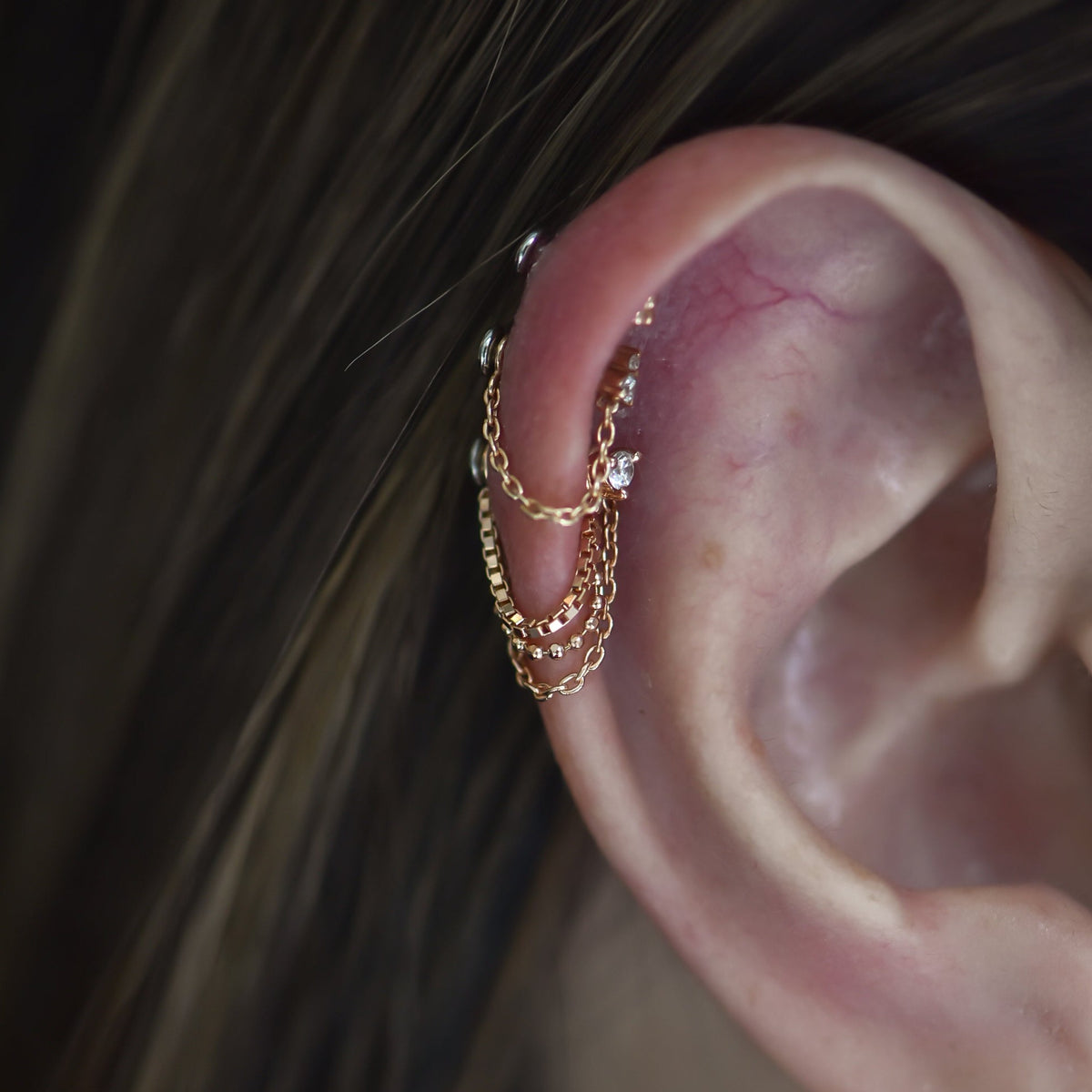 Pupil Hall Bada Lynx Chain – Piercing Day Studio