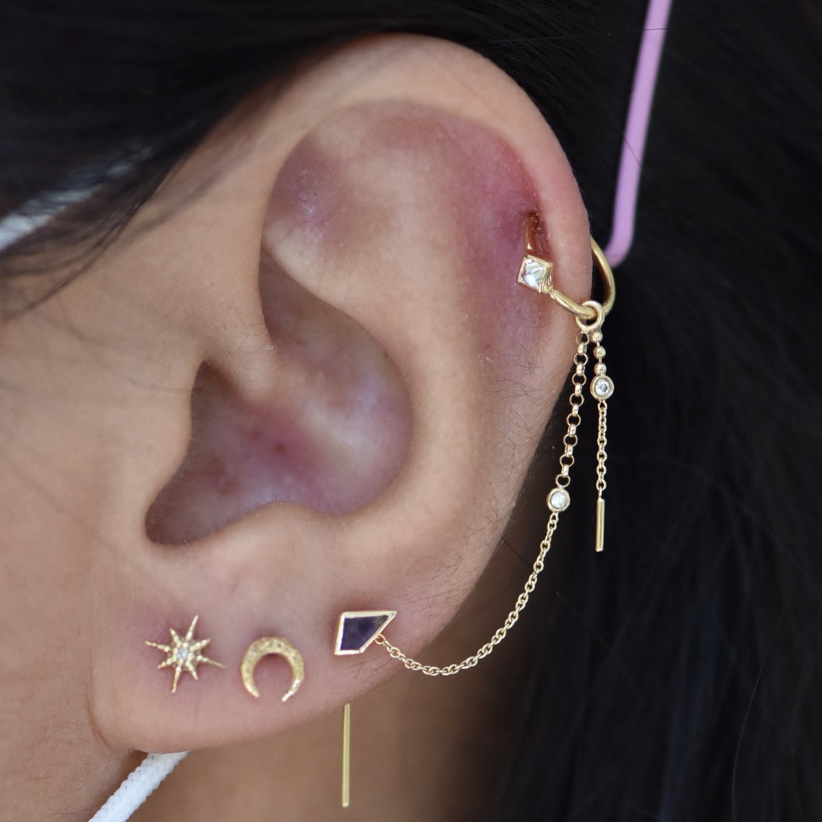 Pupil Hall Instant Connection Threader Charm – Piercing Day Studio