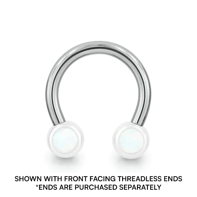 Titanium Threadless Circular Barbell – Piercing Day Studio