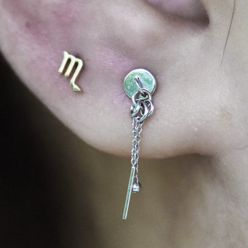 Pupil Hall Mine Threadless End – Piercing Day Studio