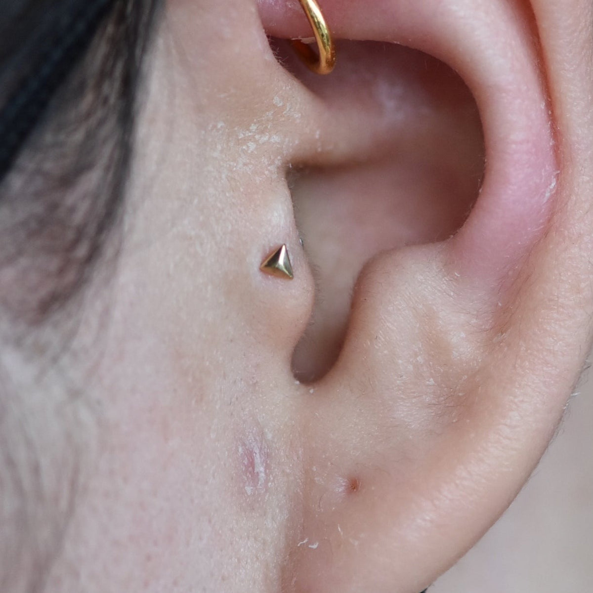 Quetzalli Bella Square Threadless End – Piercing Day Studio